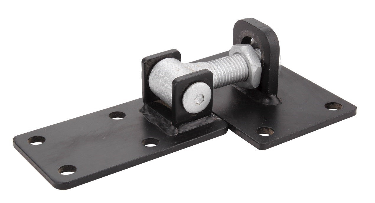 Swing Gate Adjustable bolt-on Hinge M24 With Fixing Plate | Beninca Gate Automation