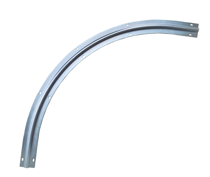 Curved U Track 0.5m Radius 20mm Groove | Beninca Gate Automation