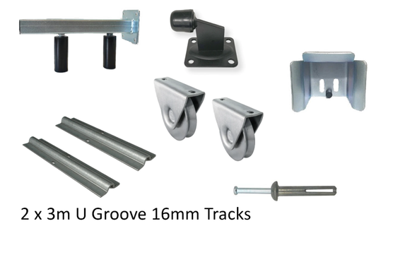Sliding Gate Hardware Kit U Groove | Beninca Gate Automation