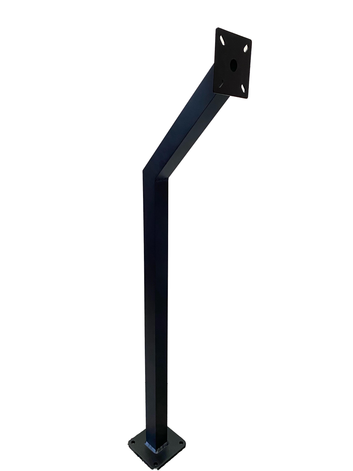 Single Gooseneck Aluminum Pedestal | Beninca Gate Automation