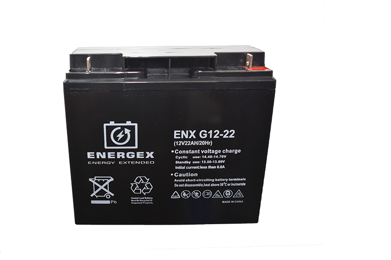 ENERGEX battery 12V/22Ah for Solar Power System | Beninca Gate Automation